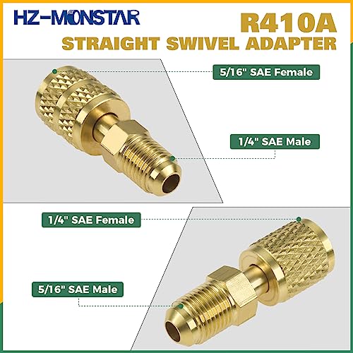 Snapklik.com : HZ-MONSTAR R410A R134A Adapters Mini Split Adapter ...