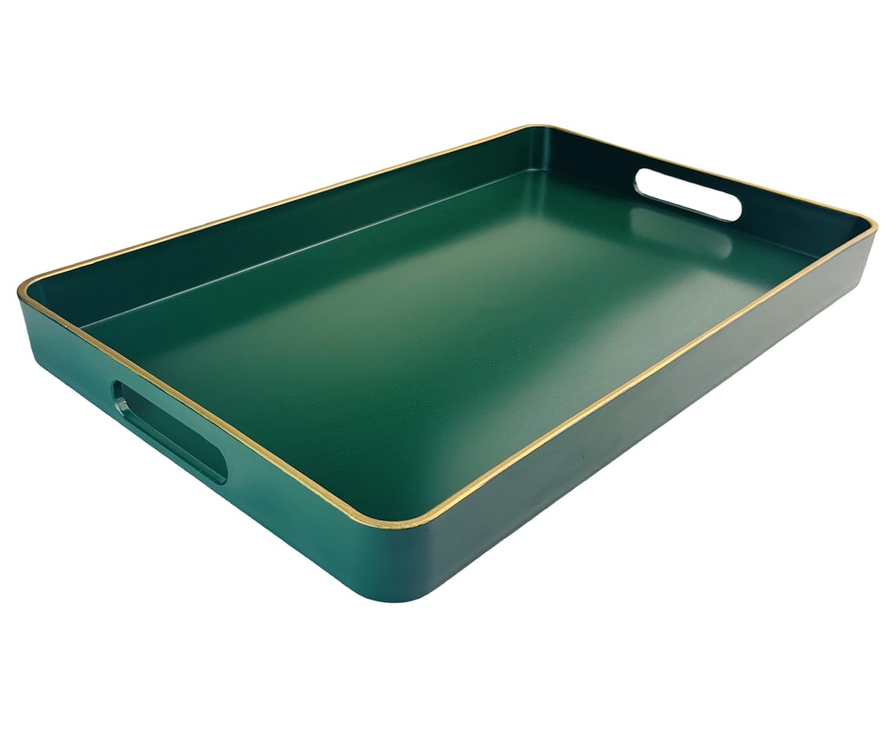 Amazon.com: UOEKCS Rectangular Decorative Tray, Plastic Serving Trays ...
