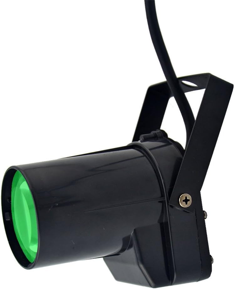 Amazon.com: AUCA Mini Portable 5W Single Color LED Pinspot Light Strong ...