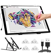 Amazon.com: A3 LED Light Pad with Adjustable Stand,16.6 * 12.6 Inches,3 ...