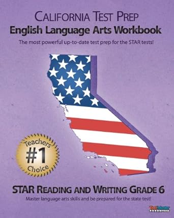 Amazon.com: California Test Prep English Language Arts Workbook Star ...