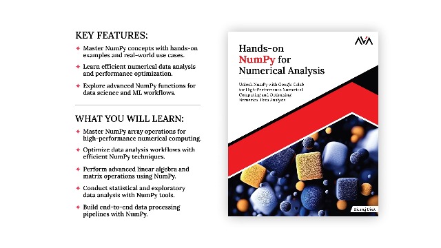 Watch Hands-on NumPy for Numerical Analysis on Amazon Live