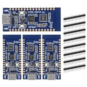 XIITIA 4pcs ESP32 C3 Microcontrollers ESP32-C3 ESP32 USB C Development ...