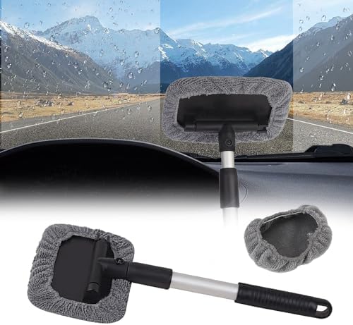 Amazon.com: CHRYMUM Car Windshield Cleaning Tool, Microfiber Window ...