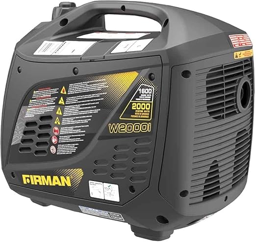 Amazon.com: FIRMAN INVERTER GENERATOR 2000W PEAK/1600W RUN : Automotive