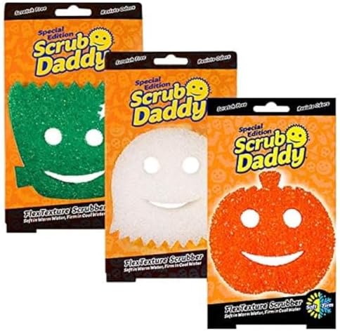 Amazon.com: Scrub Daddy Sponge Set - Winter Shapes - Non Scratch ...