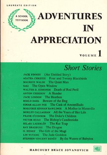 Adventures in Appreciation Volume 1: Walter (editor); Olmsted Loban ...
