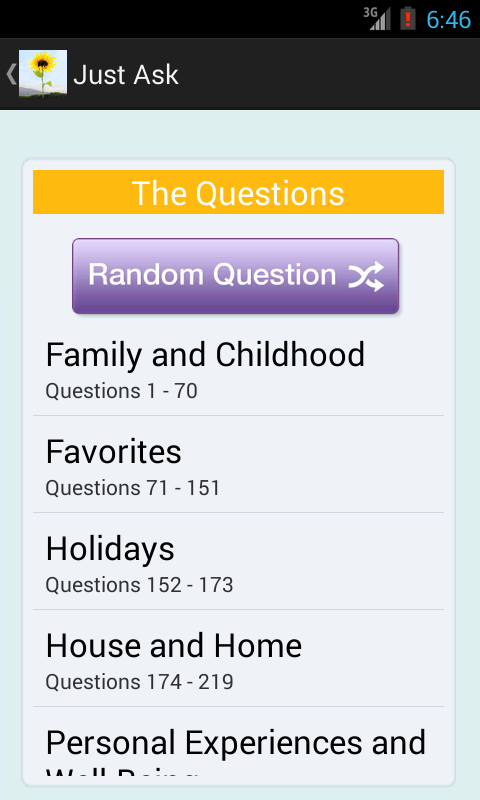 Just Ask 1000 Questions - App on Amazon Appstore