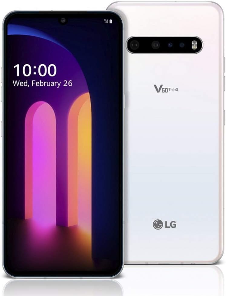 Amazon.com: LG V60 ThinQ 5G 128GB Android Smartphone LM-V600TM (Renewed ...