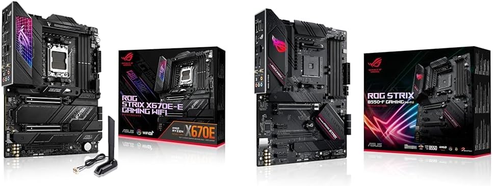 Amazon.com: ASUS ROG Strix X670E-E Gaming Socket AM5 Ryzen 7000 ATX ...