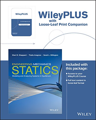Engineering Mechanics: Statics WileyPLUS Registration Card + Loose-leaf ...