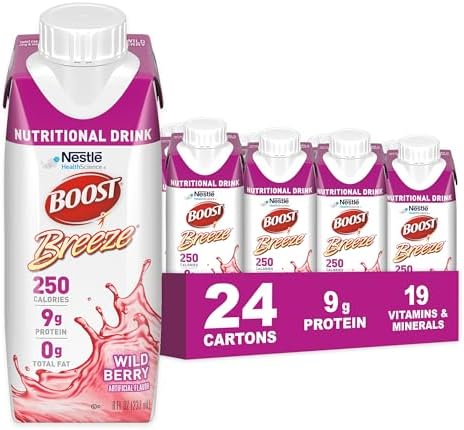 Amazon.com: Boost Very High Calorie Nutritional Drink Variety Pack 8 Fl ...
