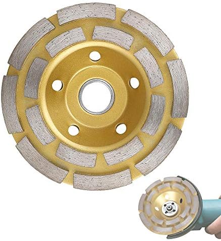 Gunpla 4 inch Concrete Turbo Diamond Grinding Disc Wheel 12 Segs Cup ...