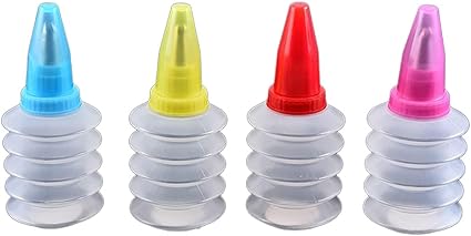 Amazon.com: Icing Bottle Soft Squeeze For Icing Ketchup Frosting Cookie ...