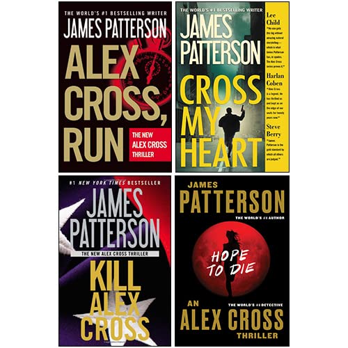 Alex Cross Series 4 Books Collection Set By James Patterson (Kill Alex ...