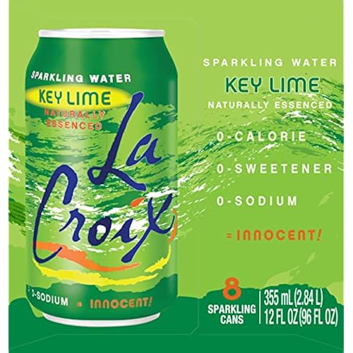 Snapklik.com : LaCroix Sparkling Water, Key Lime, 12 Fl Oz