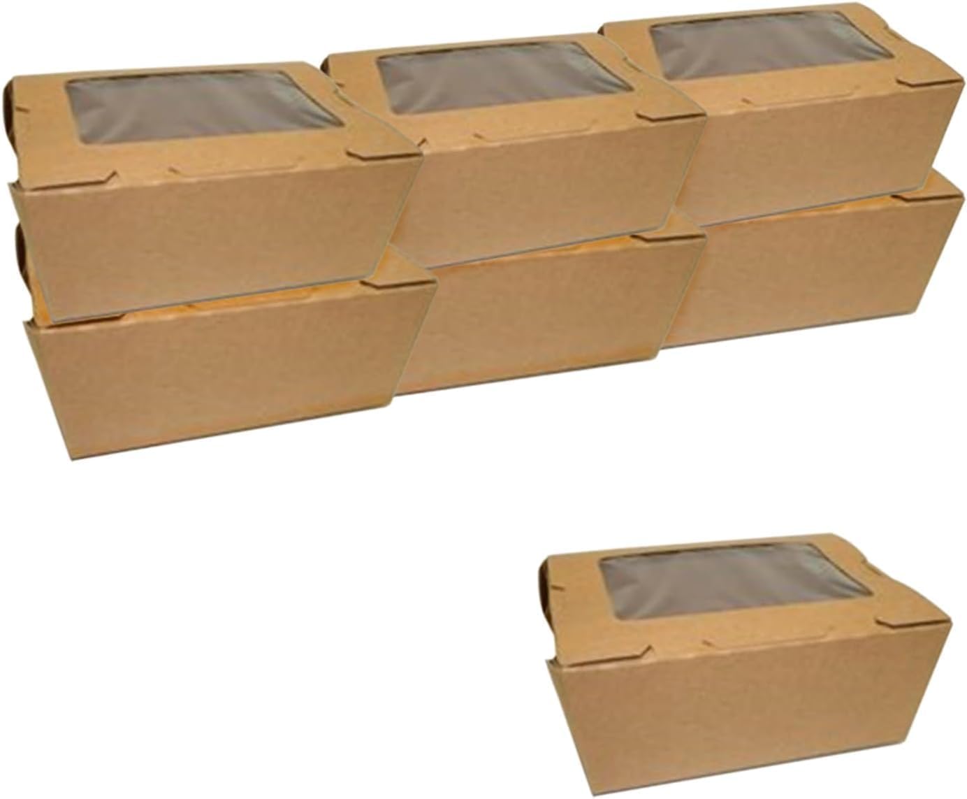 Amazon.com: SOUJAP 40 Pcs 40oz Take Out Food Containers, 1200ml Kraft ...