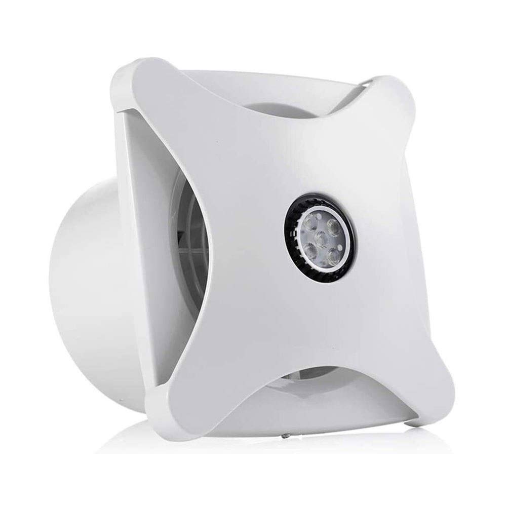 Buy SANDSXZHQ Industrial Extractor Wall ed Exhaust Fan 6 Inch Bathroom ...