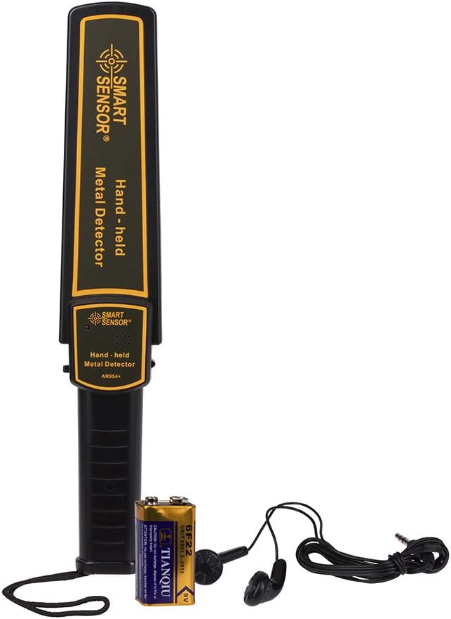 Amazon.com: Sentient Sensor Portable Hand-Held Metal Detector Wand