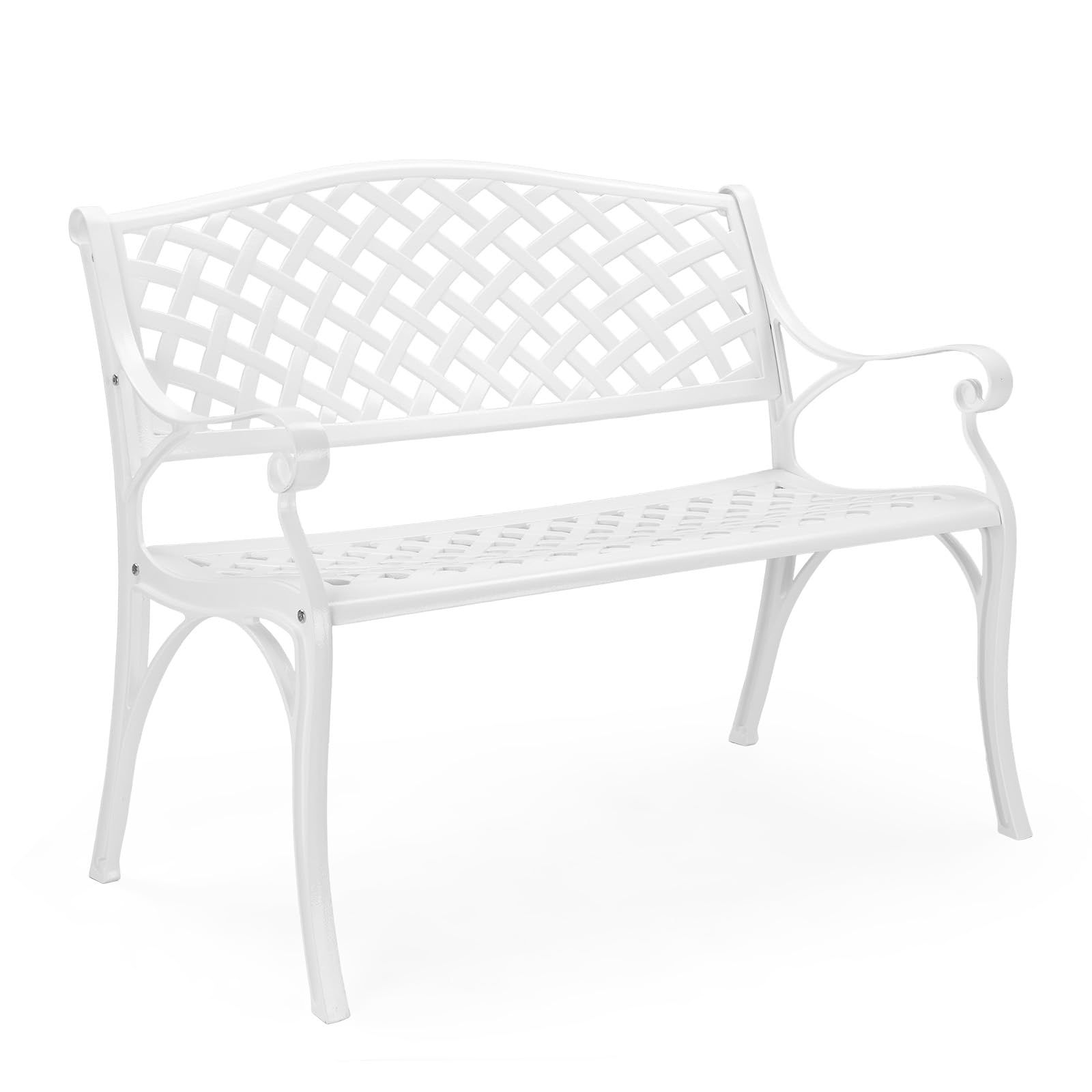 Snapklik.com : VINGLI 40.5" Outdoor Bench Patio Garden Bench, Anti ...