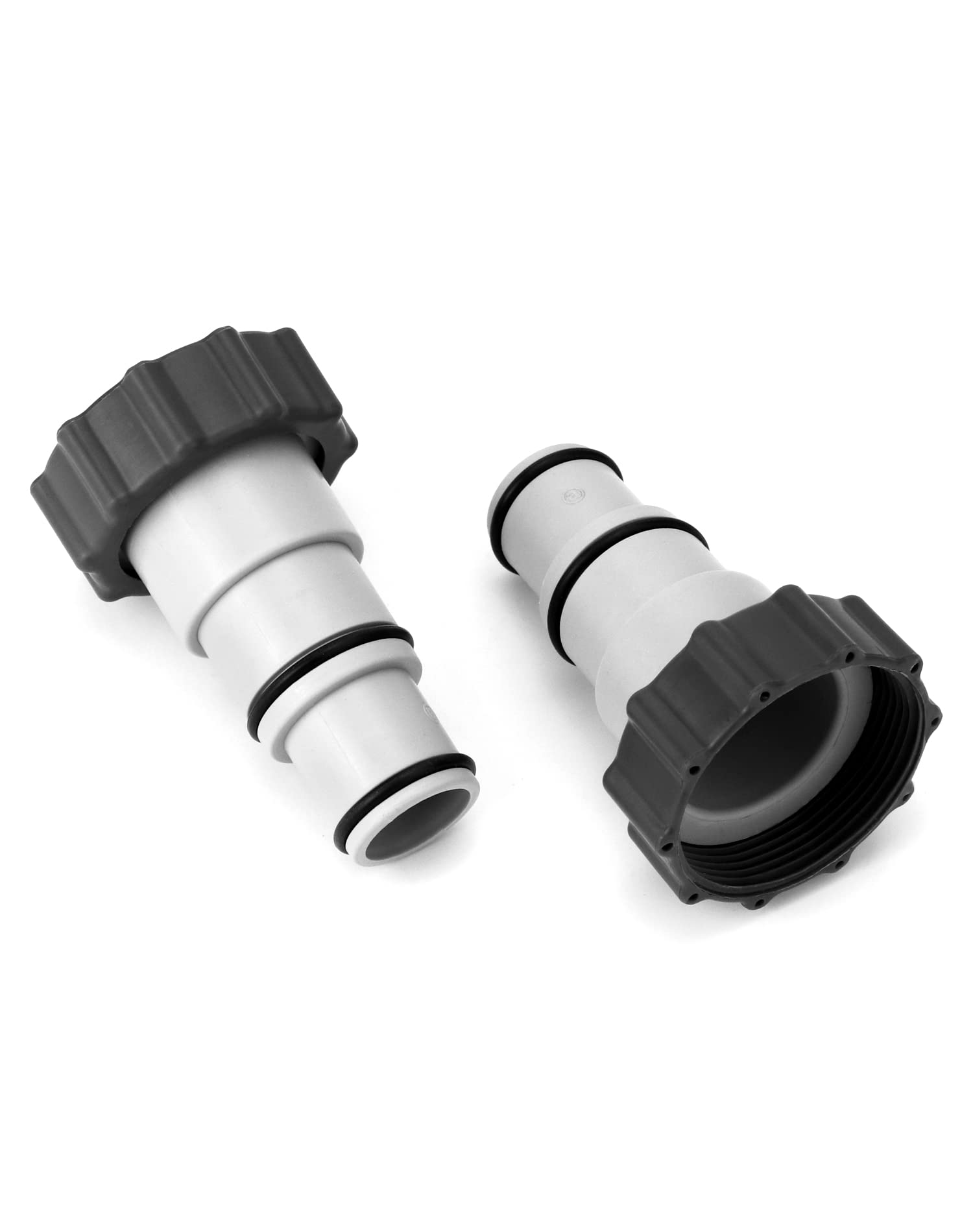 QWORK 2 Sets Swimming Pool Hose Adapter, 1.5″ to 1.25″ Pool Drain Pump ...