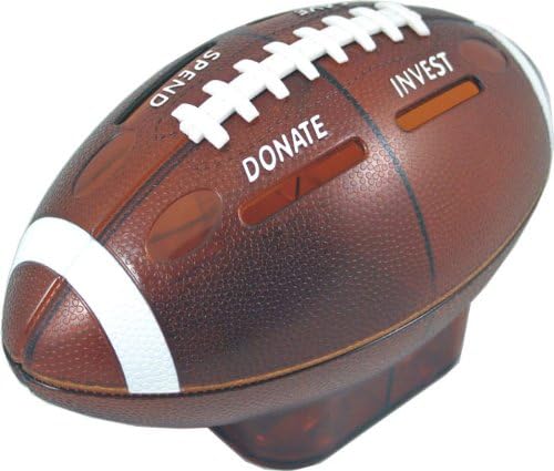 Amazon.com: Money Savvy Football Bank : Toys & Games