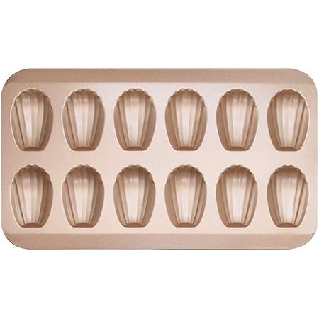 MasterClass KCMCHB66 Madeleine Tray with PFOA Free Non Stick, Robust ...