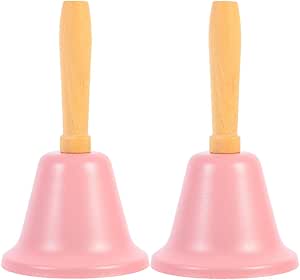 Amazon.com: LOGOFUN 2Pcs Ring for Drink Hand Bell Loud Ringing Bell ...