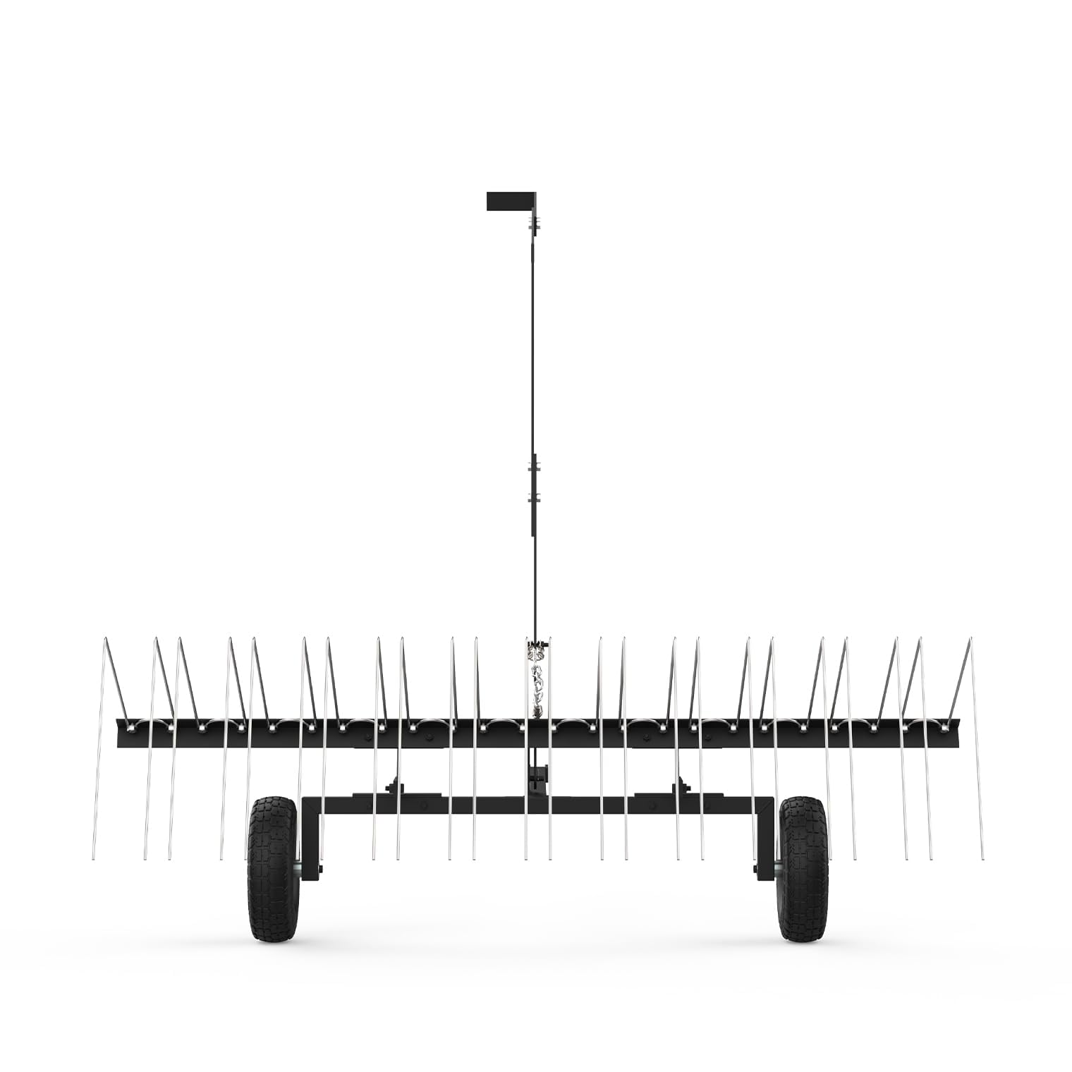 Amazon.com : Reykilor 55 Inch Tow Behind Pine Straw Rake, 24 Spring ...