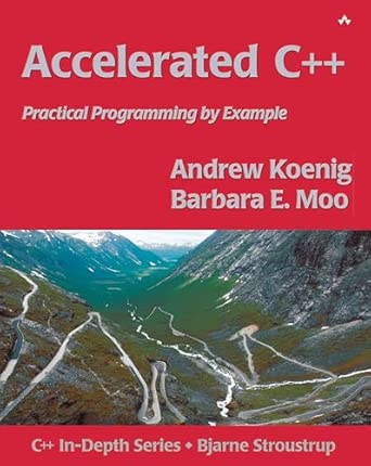 Amazon.com: Accelerated C++: Practical Programming by Example ...