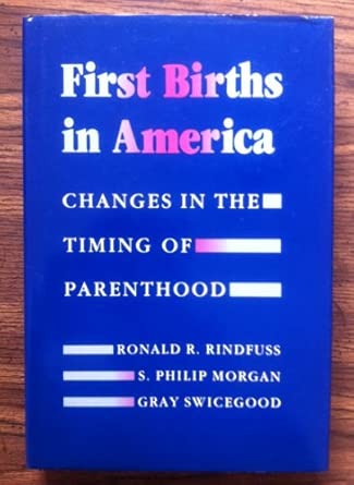 Amazon.com: First Births in America: Changes in the Timing of ...