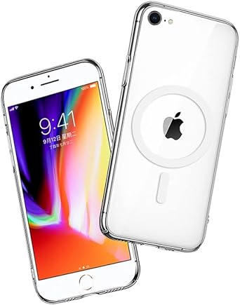 Amazon.com: Yriklso for iPhone SE 2022/iPhone SE 2020/iPhone 8 Magnetic Case, Built in Magnets ...