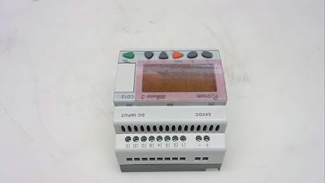 CROUZET AUTOMATION PLC, Millennium 3, 8 Inputs, 4 Relay Outputs, 24 Vdc ...