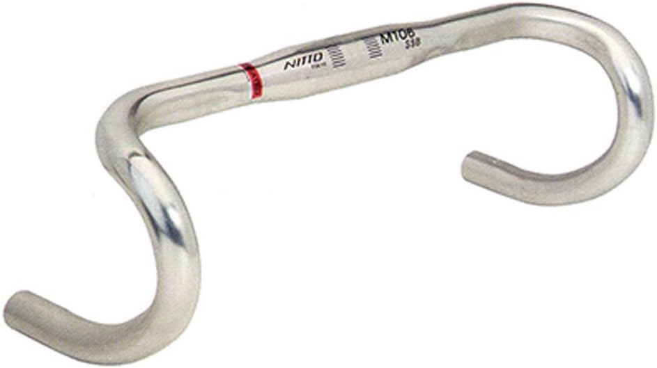 Amazon | NITTO(日東) M106-SSB φ31.8 SILVER 420 ハンドルバー | NITTO(日東) | ハンドル