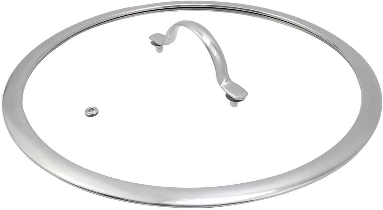 Amazon.com: LC LICTOP 10" Tempered Glass Lid Replacement 304 Stainless ...