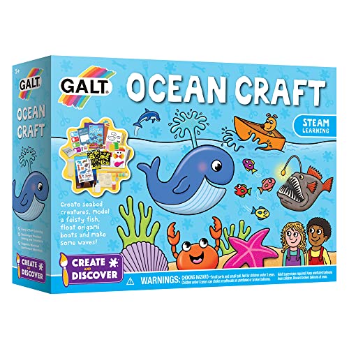 Galt Toys, Create And Discover - Ocean Craft, Craft Kits Kids, Ages 5 ...