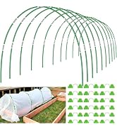 Amazon.com : Garden Hoops for Raised Beds & Row Cover, 36pcs 8ft ...