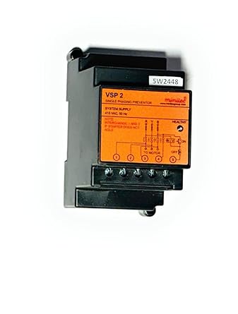 Minilec VSP2 PHASE PREVENTER SINGLE PHASE FAILURE RELEY (NEW Model) 415 ...