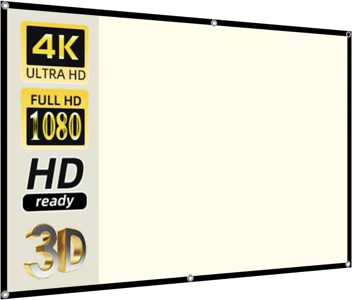 Salange Tela projetor, Tela de Projeção Reflexiva Anti-luz, Ângulo de ...