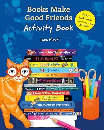 Amazon.com: Books Make Good Friends Activity Book: 9781797209661: Mount ...