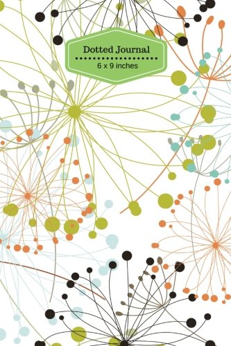 Dotted Journals: Floral Pattern Design Dot-Matrix/Dot-Grid Diary ...