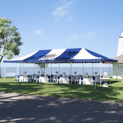 Amazon.com : Quictent 20x30 Party Tent Heavy Duty Fire Retardant Pole ...