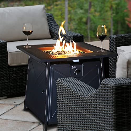 BALI OUTDOORS Gas Firepit Gas Fireplace, 50,000BTU Propane Fire Pit ...