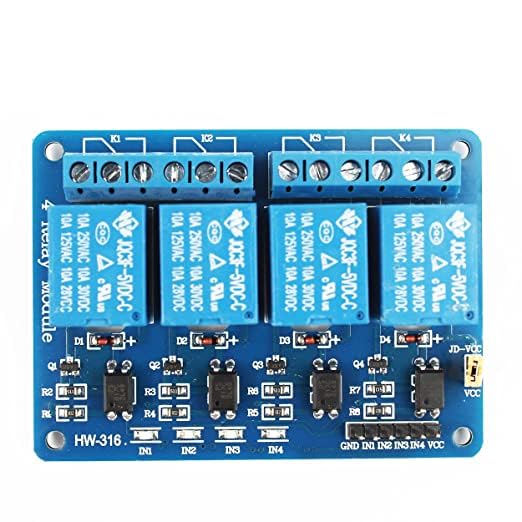 Syntronix 4-Channel Relay Module for Arduino - Control Your Devices ...
