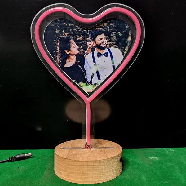 Personalized Heart Shape neon Light Gift for Wedding Gift | Anniversary ...