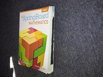 Amazon.com: Common Core Springboard Mathematics- Consumable Student ...