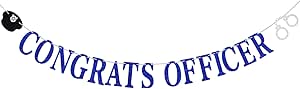 Amazon.com: First Holy Communion Congrats Officer Banner, Future Police Officer, Class of 2022 ...