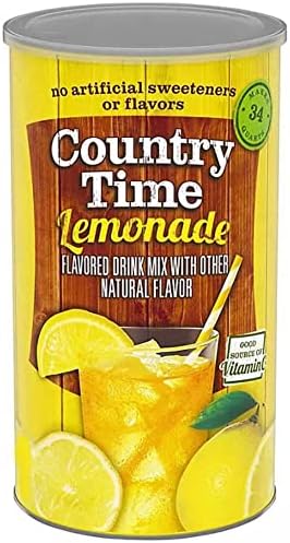 Amazon.com : Country Time Powdered Lemonade Drink Mix - (82.5 oz.) 2 ...
