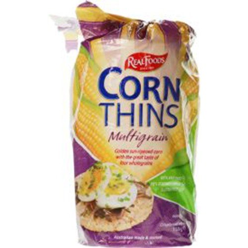 Amazon.com: Realfoods - Corn Thins Multigrain | 150g