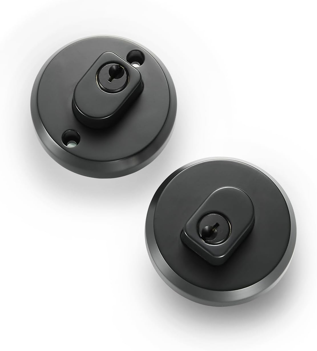 Amazon.com: Circular Deadbolt Lock with Double Mechanical Key Lock ...